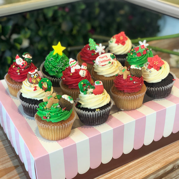 Christmas Cakes & Cupcakes | Pre-Order Now | The Cupcake Factory – The ...