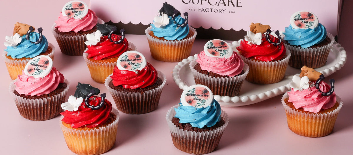 Melbourne Cup | Order Now | The Cupcake Factory – The Cupcake Factory
