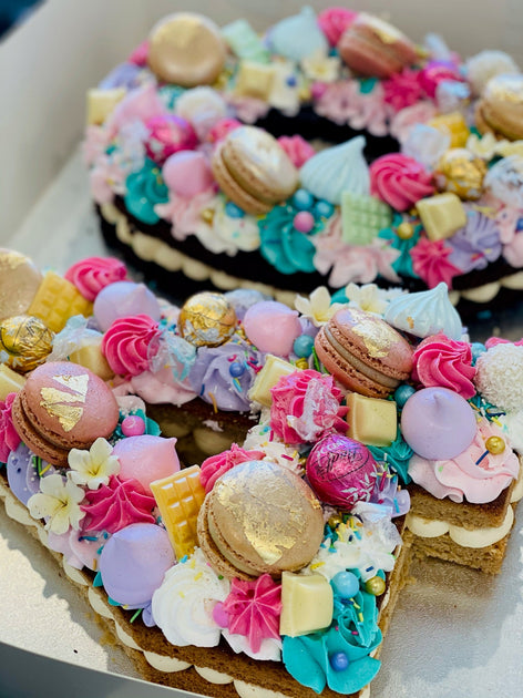 Letter & Number Cakes | Order Now | The Cupcake Factory – The Cupcake ...