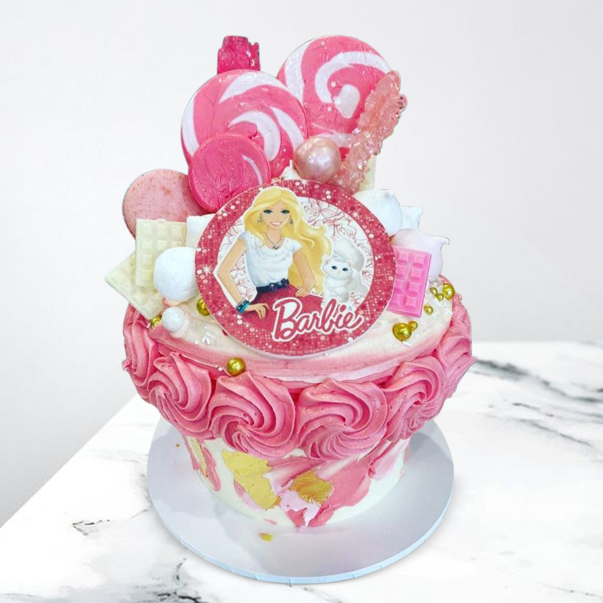 Barbie Giant Cupcake | Order Yours Today | The Cupcake Factory – The ...