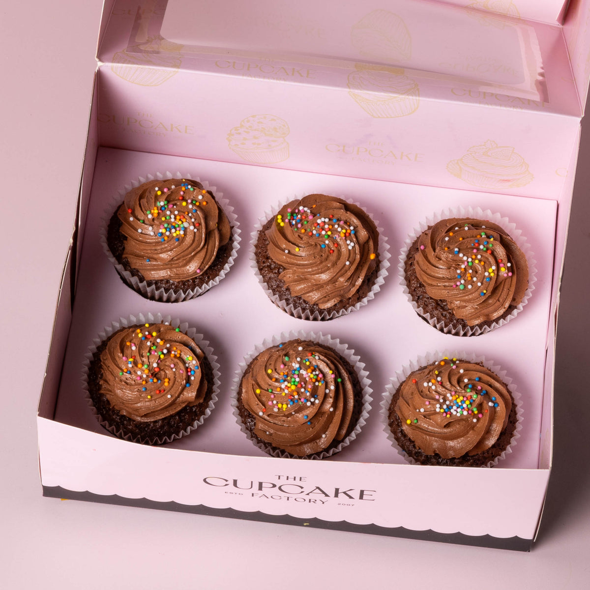 Chocolate Sprinkle Cupcakes – The Cupcake Factory