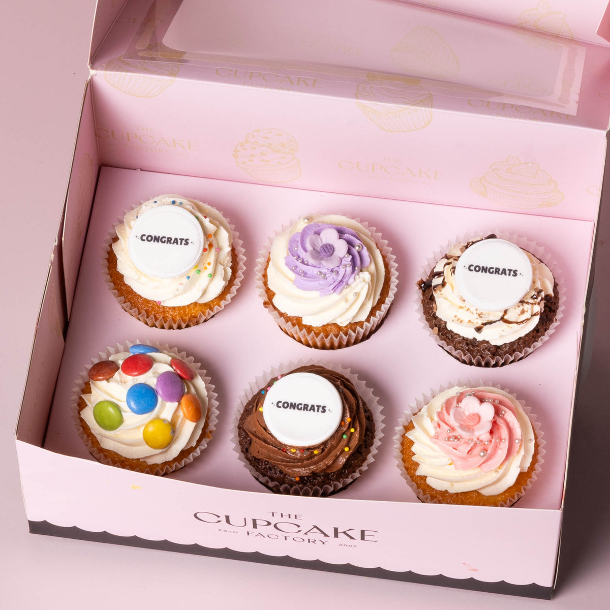 Congrats Say It With Cupcakes – The Cupcake Factory