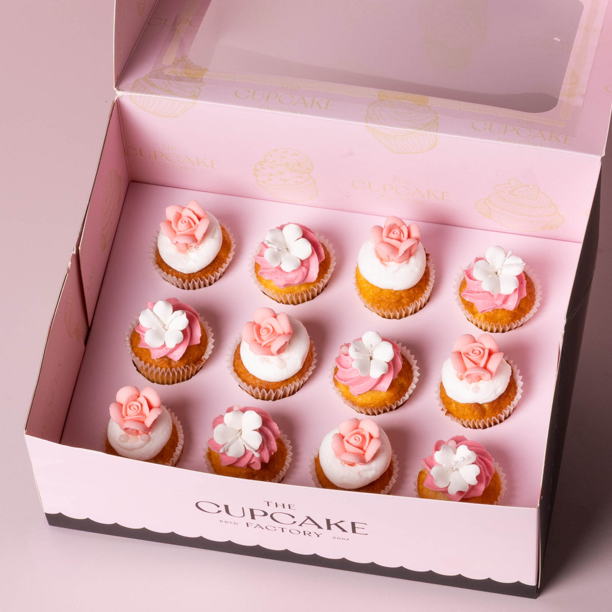 Indulgent Floral Cupcakes | Order Now | The Cupcake Factory – The ...