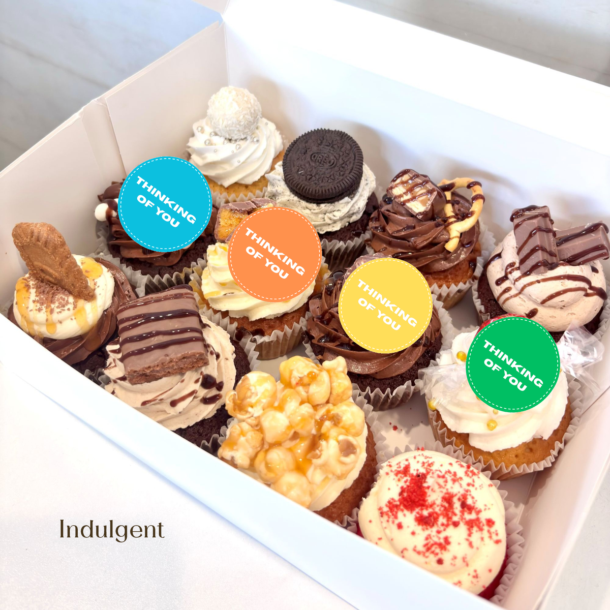 Thinking of You Cupcakes x 12 Regular Size – The Cupcake Factory