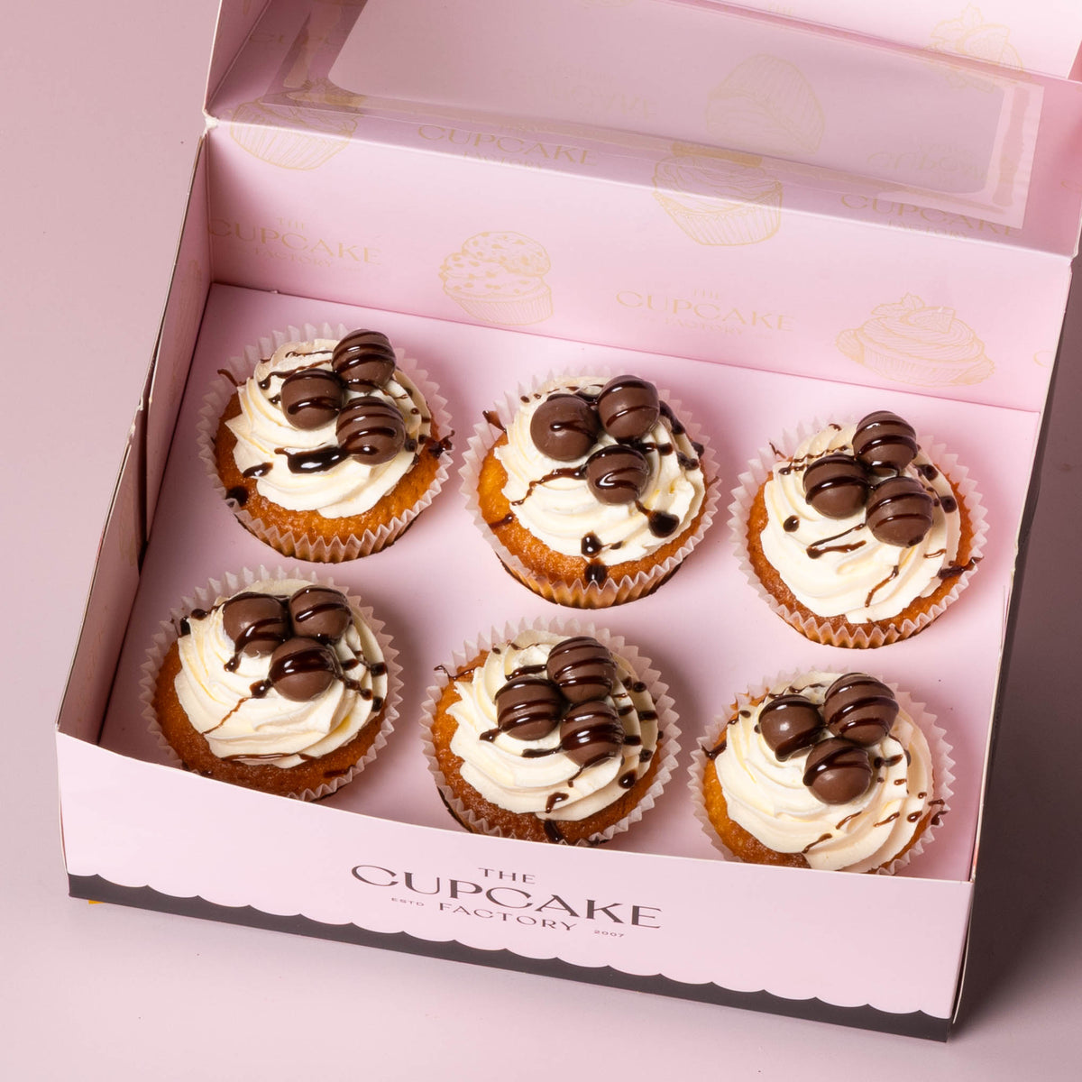 Malteser Delight Cupcakes – The Cupcake Factory