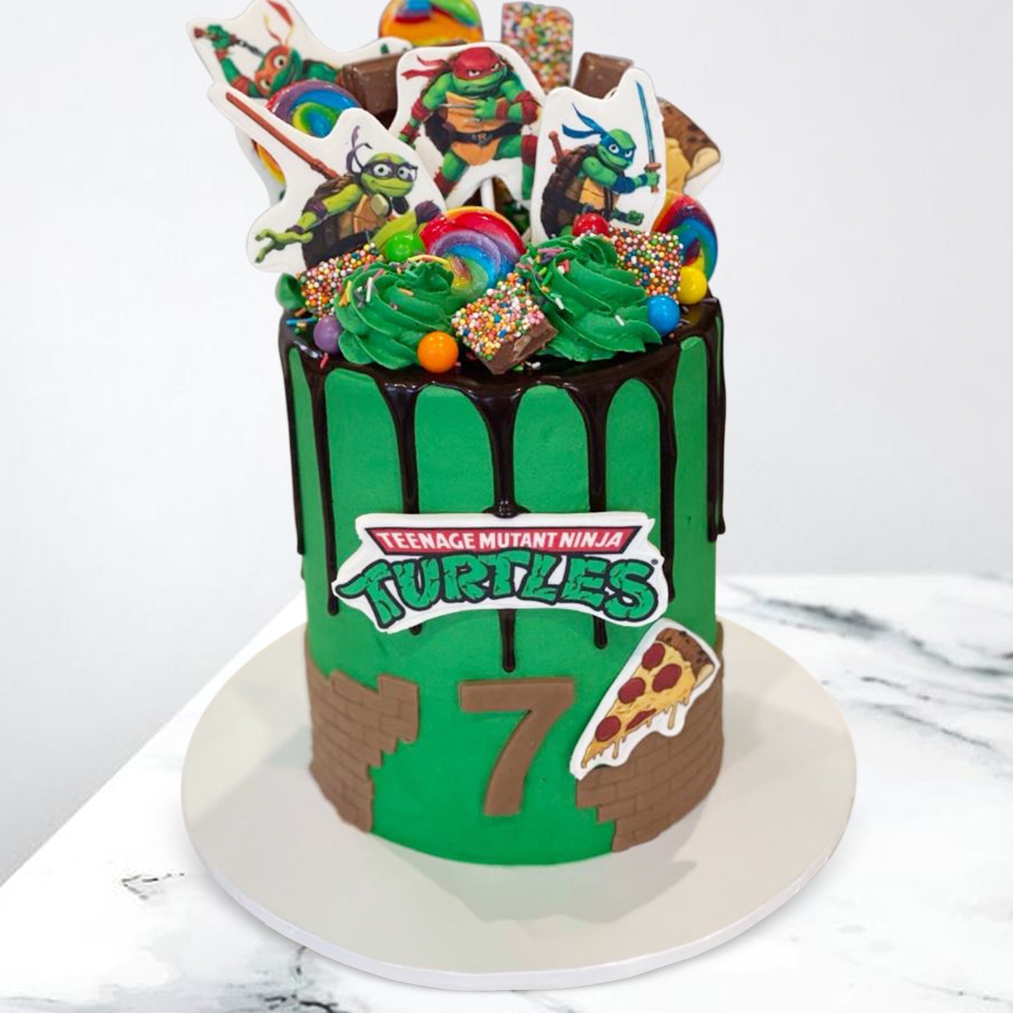 Baby Ninja Turtle Cake Bodacious Teenage Mutant Ninja Turtles Birthday