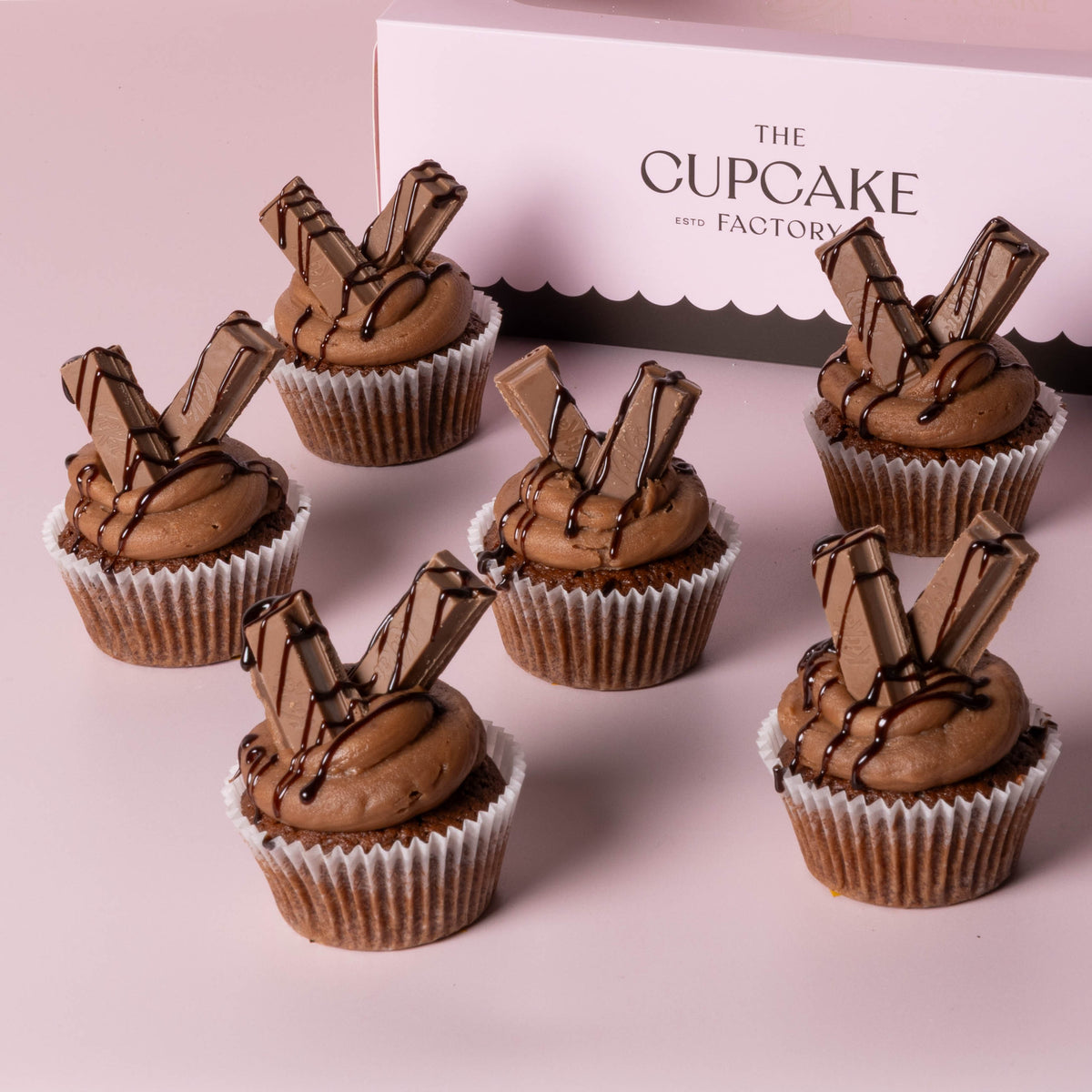 Nutella and KitKat Cupcakes – The Cupcake Factory