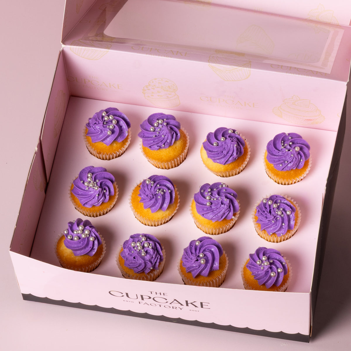 Purple Mini Cupcakes – The Cupcake Factory