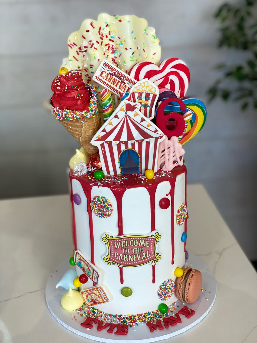 Carnival Fun Theme cake – The Cupcake Factory