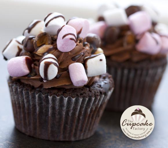 Rocky Road Cupcake – The Cupcake Factory
