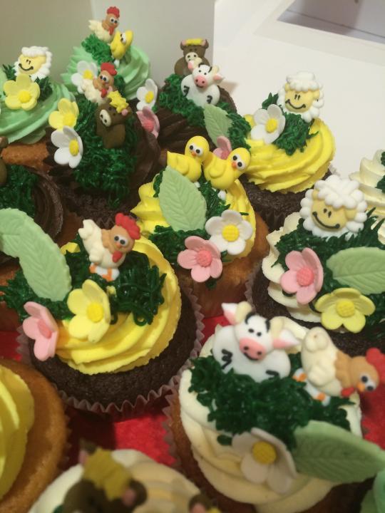 Farm animal Theme - 12 Cupcakes – The Cupcake Factory